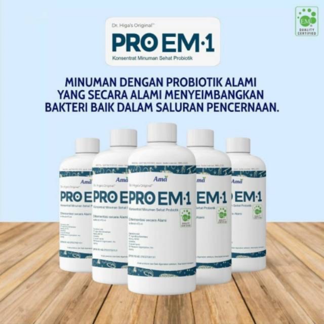 Jual PRO EM 1 Probiotik Kemasan (BPOM) | Shopee Indonesia