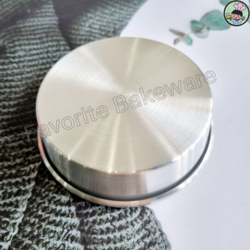 Jual Loyang Bolu Kecil Bulat Cetakan Kue Bento Mini Round Cake Pan ...