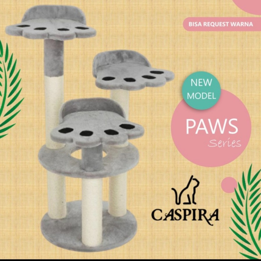 Jual cat tree scratcher garukan kucing paws | Shopee Indonesia
