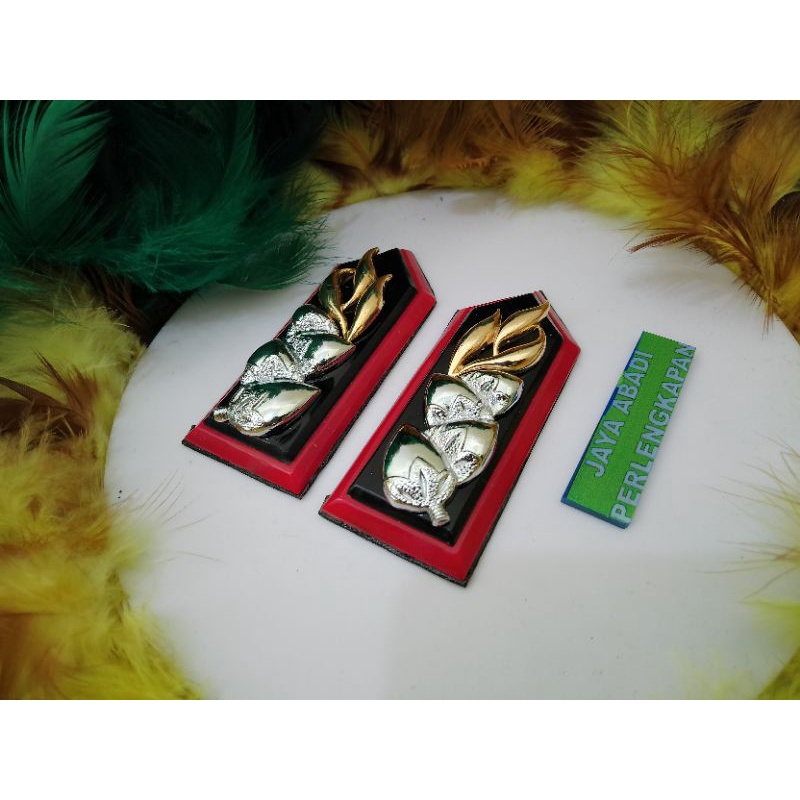 Jual Monogram Polisi Kain Akrilik Lis merah | Shopee Indonesia