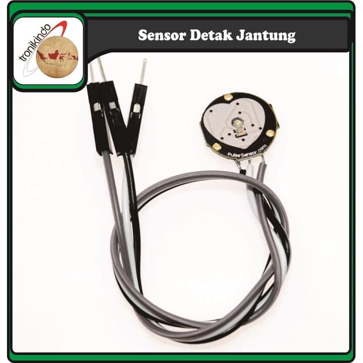 Jual Sensor Detak Jantung Pulse Heart Rate Analog Pulse Sensor Arduino | Shopee Indonesia