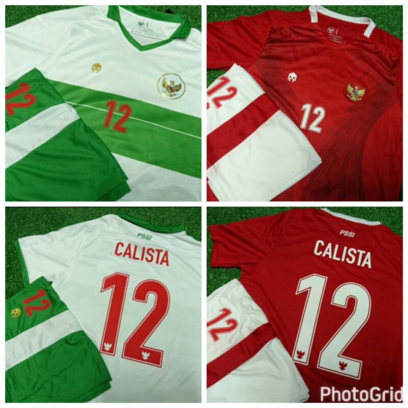 Jual Jersey Kaos Baju Bola Timnas Indonesia Home Away Merah Mills ...