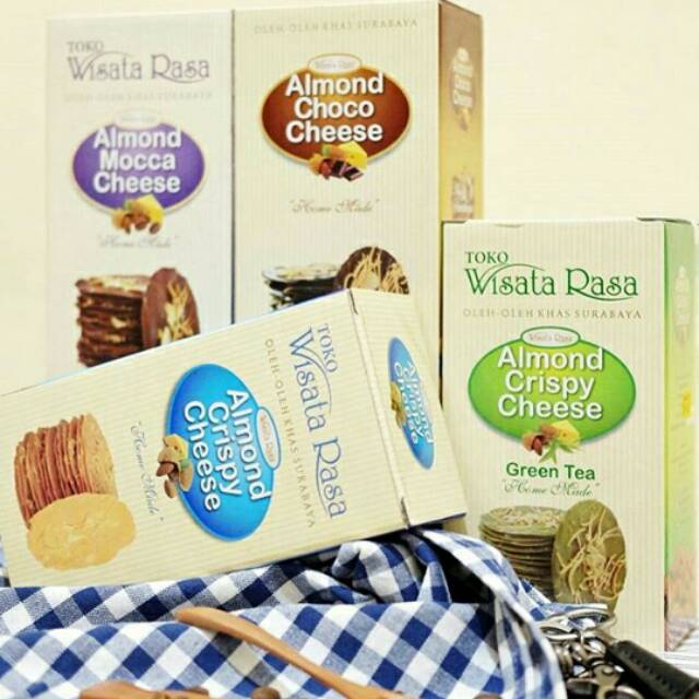 Jual Almond Crispy Cheese Wisata Rasa | Shopee Indonesia Jual Almond Crispy Cheese Wisata Rasa | Shopee Indonesia
