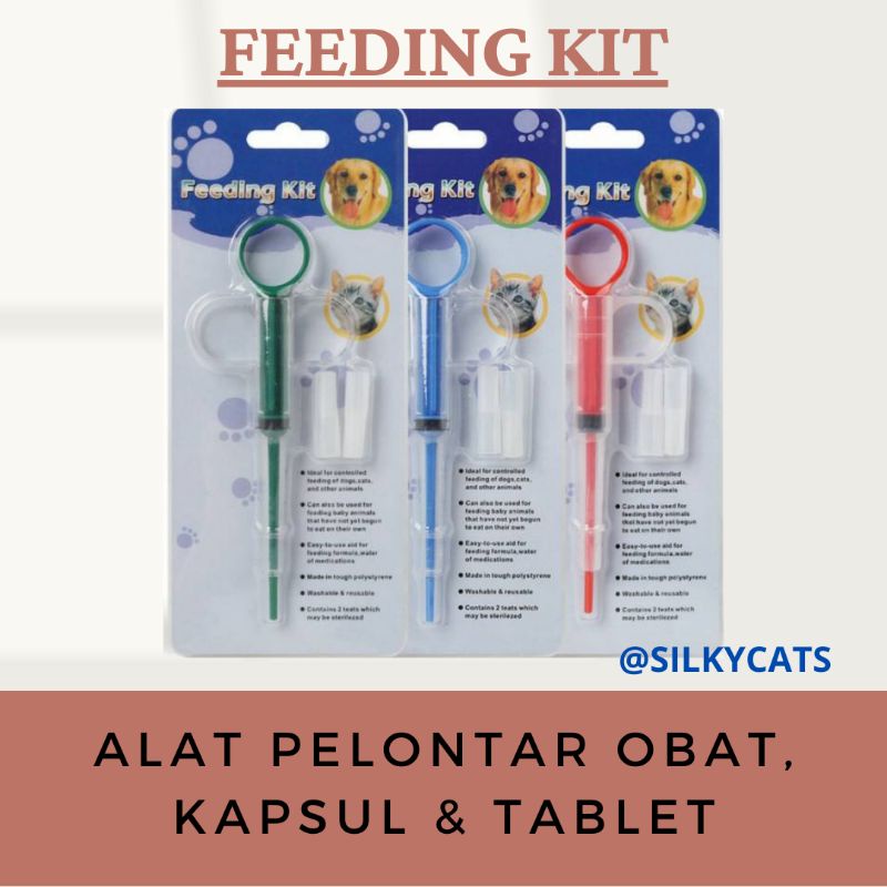 Jual Feeding kit. Alat pelontar obat / kapsul untuk kucing & anjing ...
