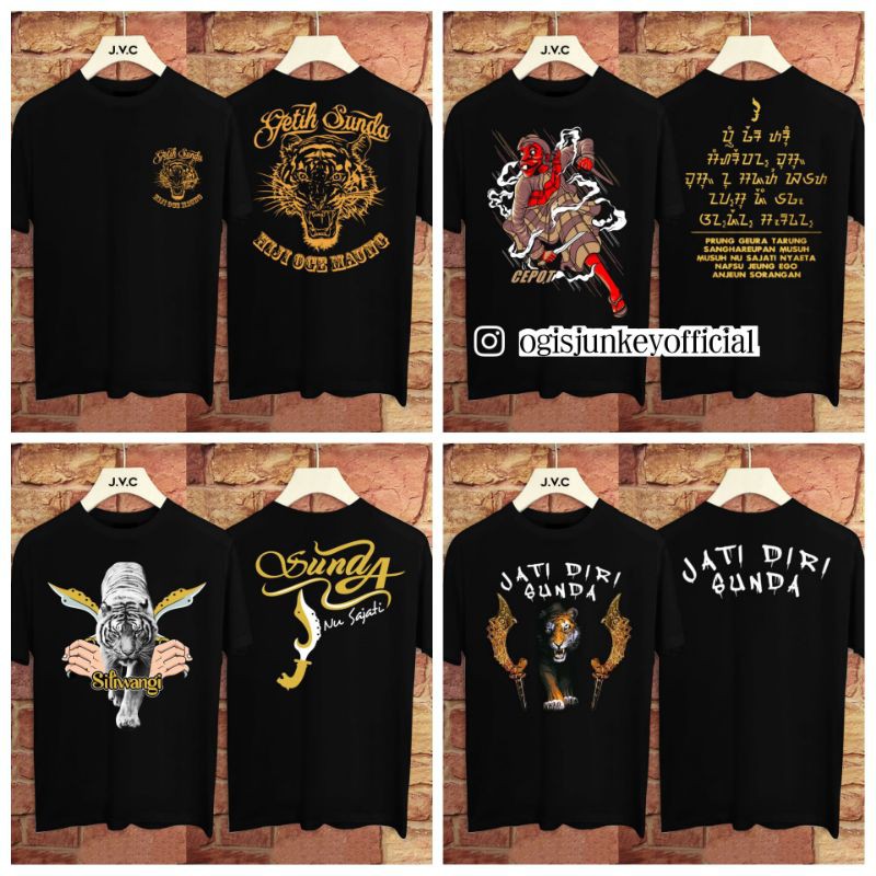 Jual kaos sunda peria/jati diri sunda/sicepot/getih sunda | Shopee ...