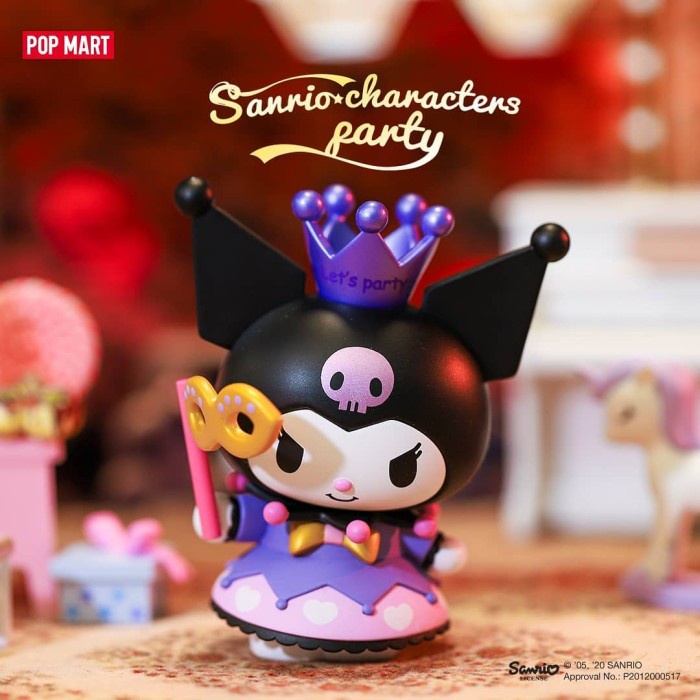 Jual Pop Mart Sanrio Characters Party Kuromi The Masquerade | Shopee ...