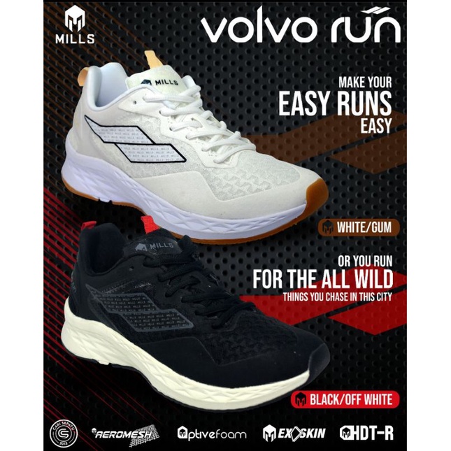 Jual MILLS VOLVO RUN 2 WARNA | Shopee Indonesia