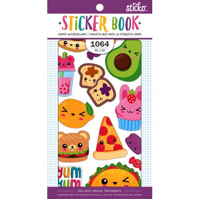 Jual STICKO STICKER BOOK - KAWAII FOOD | Shopee Indonesia