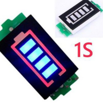 Jual lithium 1S 3.7V 4.2V battery indicator capacity LED power level ...