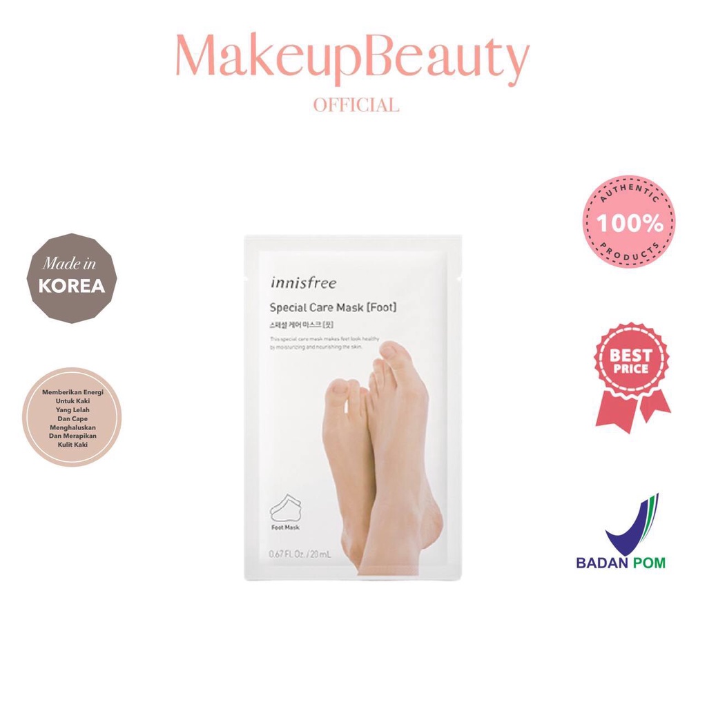 Jual INNISFREE Special Care Foot Mask 20ml | Shopee Indonesia