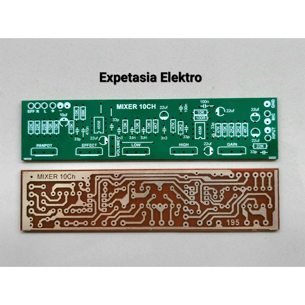Jual PCB MIXER 10CH / 2 PCS | Shopee Indonesia