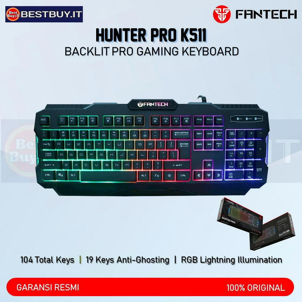Jual Fantech HUNTER PRO K511 Keyboard Membrane Gaming | Shopee Indonesia