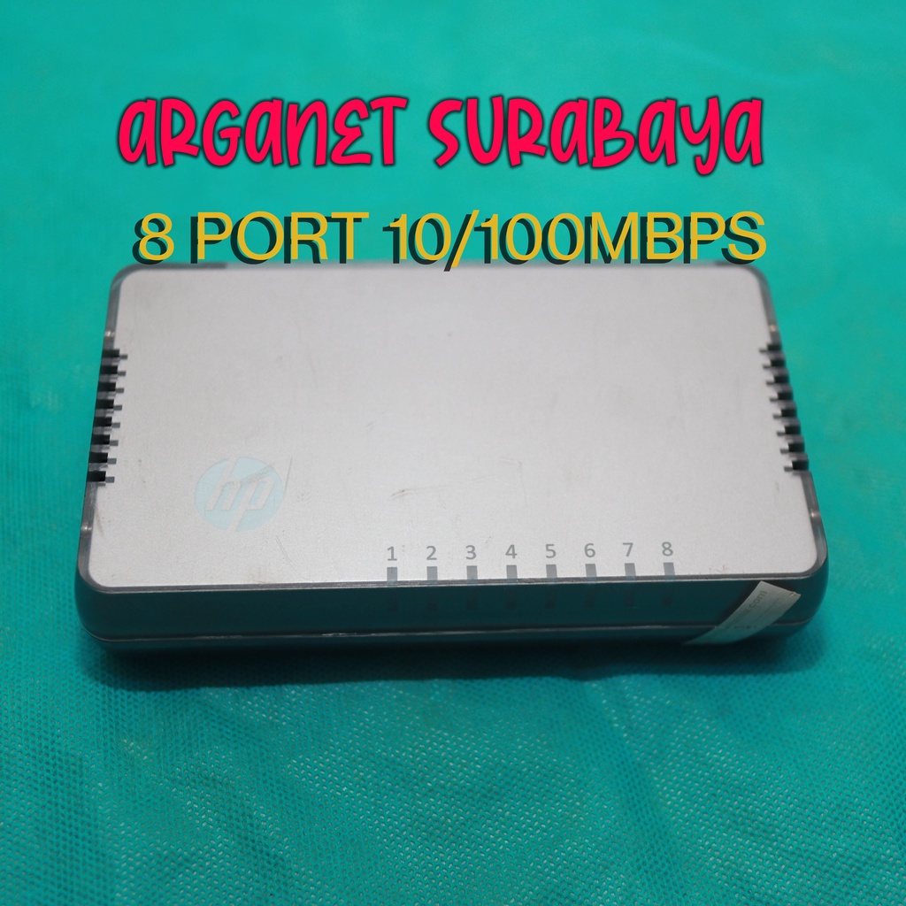 Jual SWITCH HUB HP 8 PORT | Shopee Indonesia