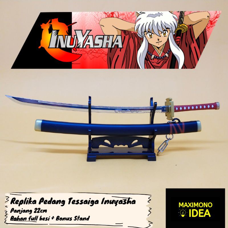 Jual Gantungan Kunci Anime Pedang Tessaiga Inuyasha | Shopee Indonesia