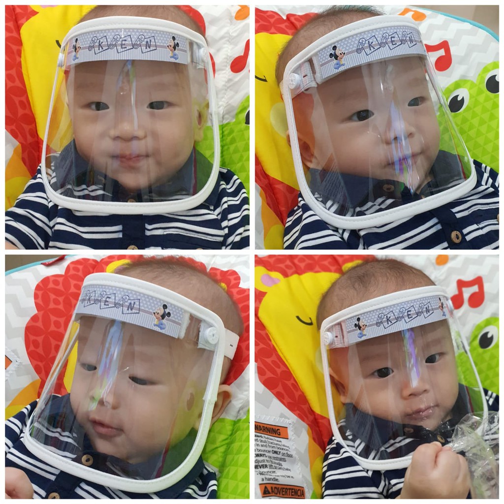 Jual FaceShield Bayi || APD Baby || Pelindung Wajah Bayi || Face Shield ...