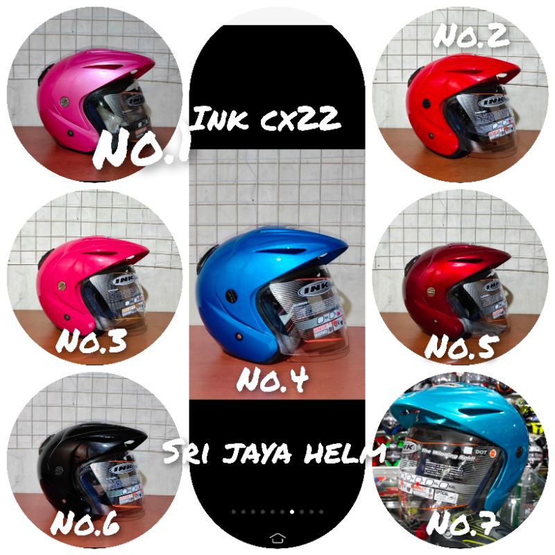 Jual HELM INK CX 22 PULL WARNA ORIGINAL | Shopee Indonesia