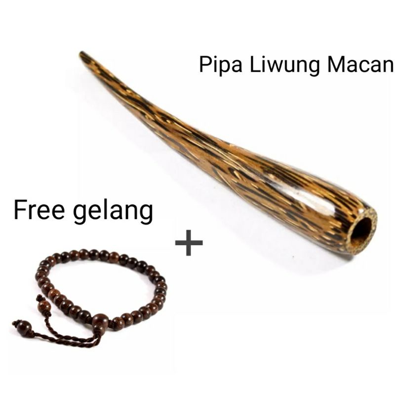 Jual Once Pipa Kayu Liwung macan pipa once pipa cangklong pipa gading ...
