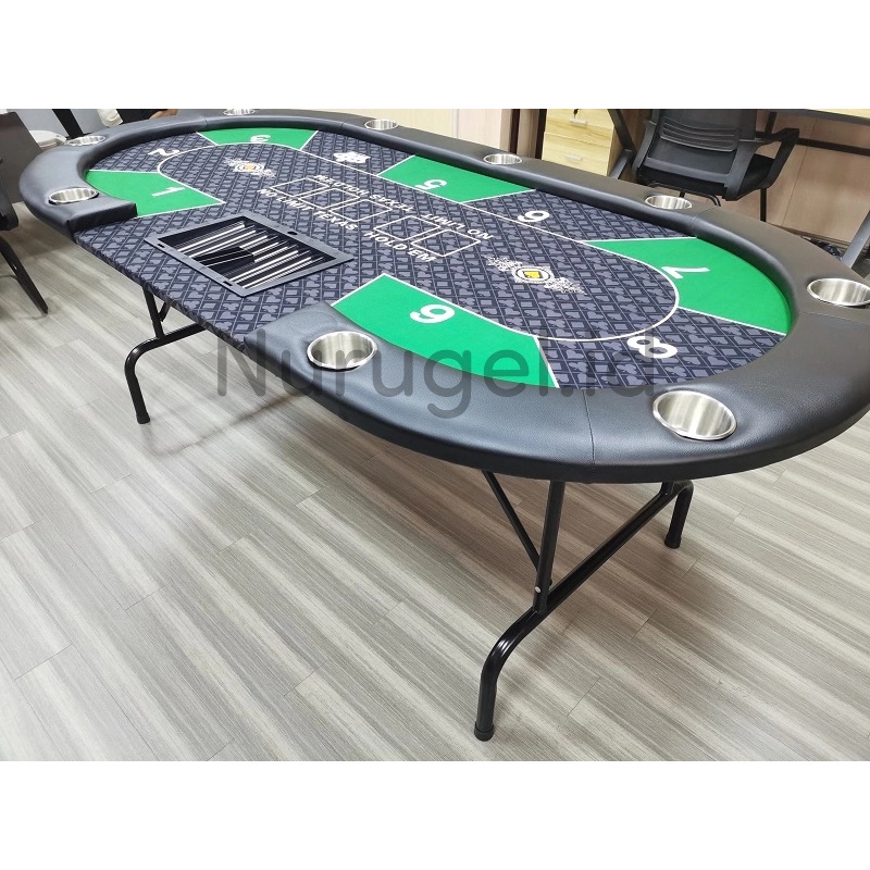 Jual Meja Lipat Texas Holdem Poker Table 213cm x 106cm | Shopee Indonesia