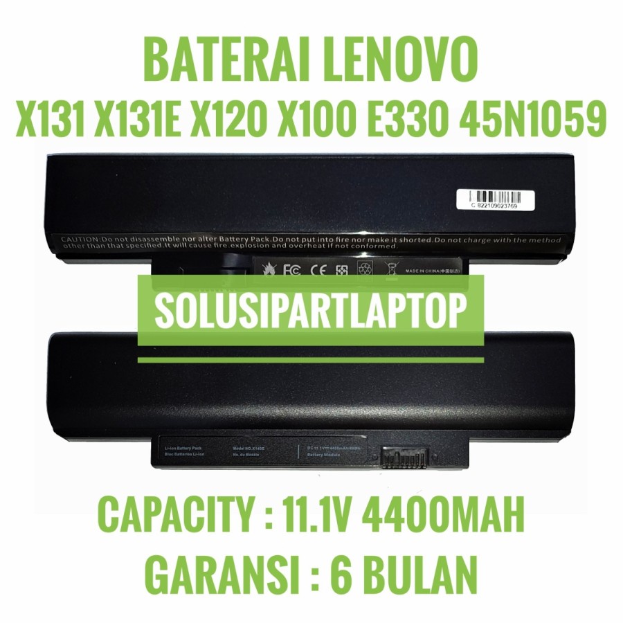 Jual Baterai LENOVO THINKPAD E330 E120 X131 OEM Battery | Shopee Indonesia