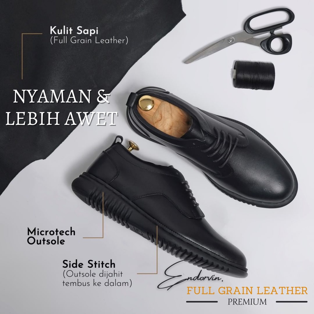 Jual SEPATU PANTOFEL PRIA ORIGINAL 100% KULIT SAPI ASLI Sepatu Pantofel ...