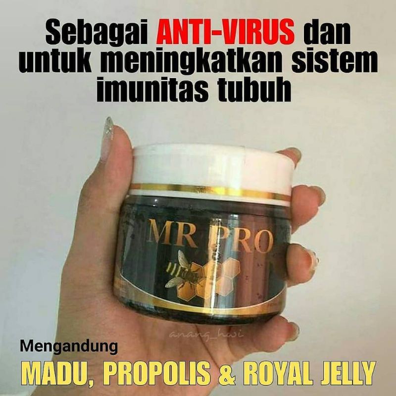 Jual MR PROPOLIS Formula Multivitamin dengan Madu Murni ORIGINAL | Shopee Indonesia