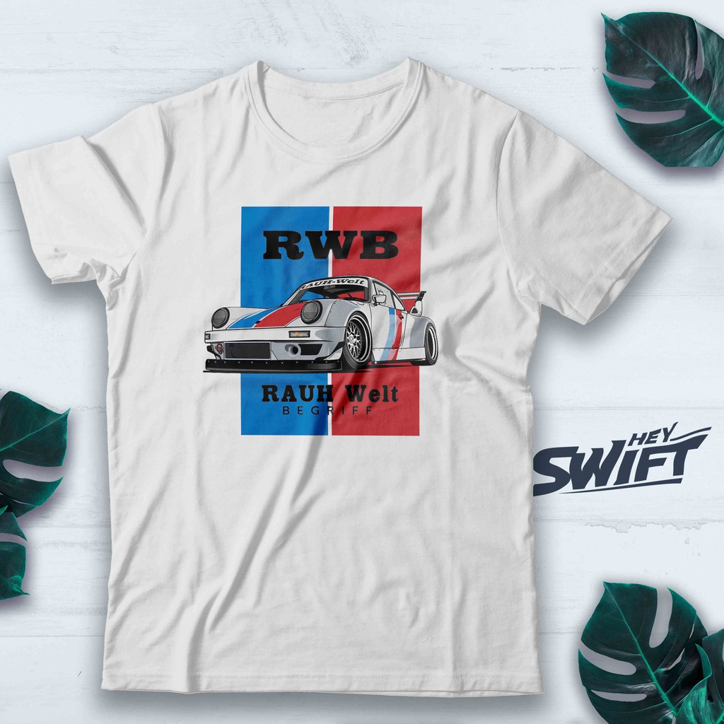 Jual KAOS RWB RAUH WELT BEGRIFF T-SHIRT JDM BAJU DISTRO | Shopee Indonesia