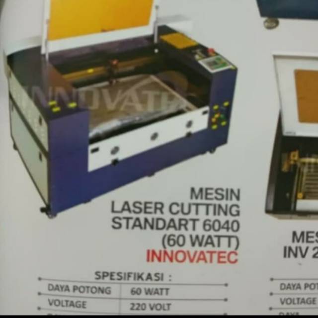 Jual JUAL Mesin Laser Grafir 40x60 60 Watt NON LOGAM | Shopee Indonesia
