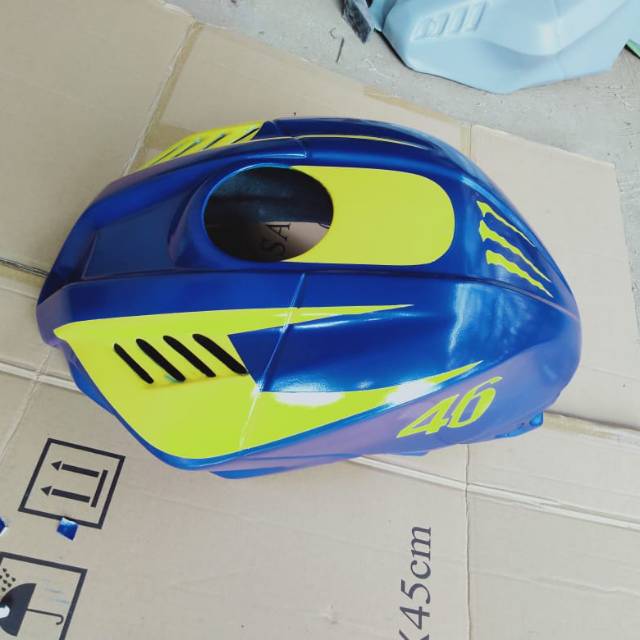 Jual COVER TANGKI R15 V3 MODEL R6 KONDOM TANGKI R15 MODEL R6 VARIASI ...