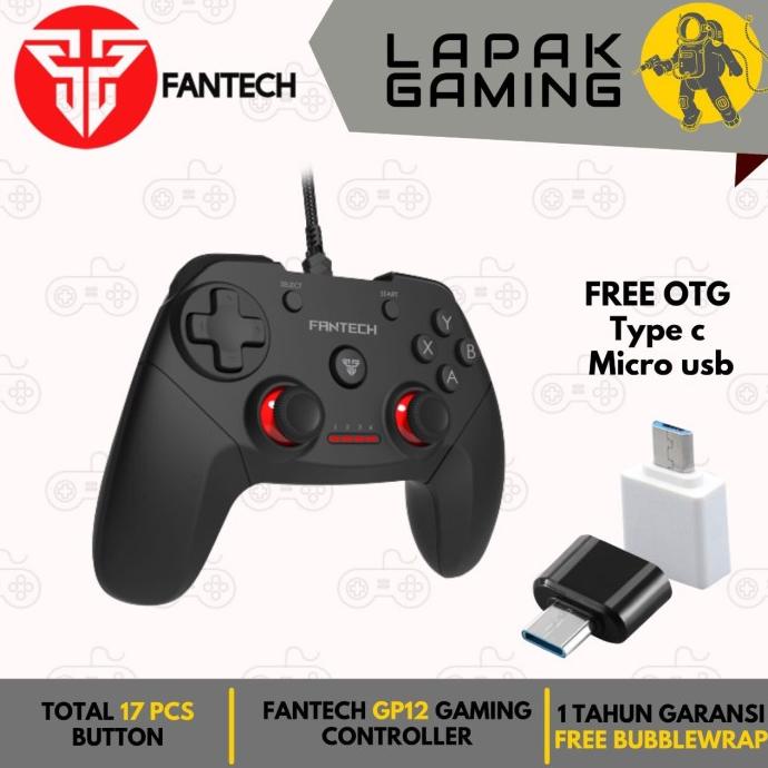 Jual HARGA TERBAIK!!! FANTECH GP12 REVOLVER GAMING CONTROLLER GAMEPAD ...