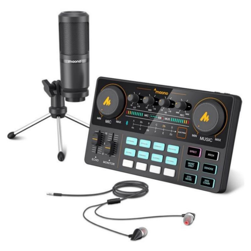 Jual Maono AU-AM200 S1 - Portable Podcast Production Bundle Kit ...