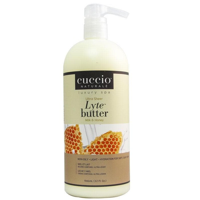 Jual Cuccio Ultra Sheer Lyte Butter Milk And Honey Lotion 32 Oz Shopee Indonesia