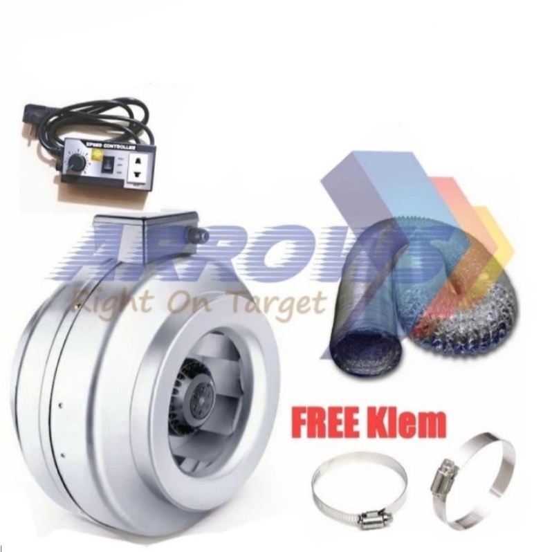 Jual Exhaust resto blower kitchen exhaust dapur blower smoking 8 inchi ...