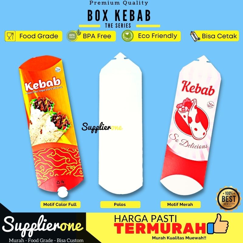 Jual Dus Kebab/ Kemasan Kebab / Box Kebab / Wadah Kebab / Kantong Kebab ...