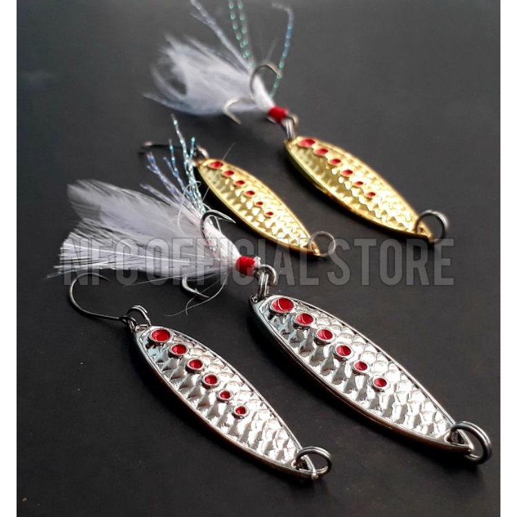 Jual Lure Metal Spoon 5 gram & 7 gram dengan warna SUPER KILLER ...