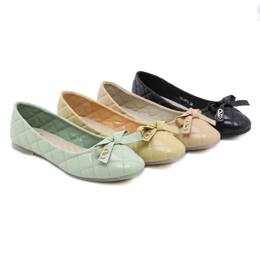 Jual ELLORA EG-2070 Sepatu Wanita Flat Shoes | Shopee Indonesia