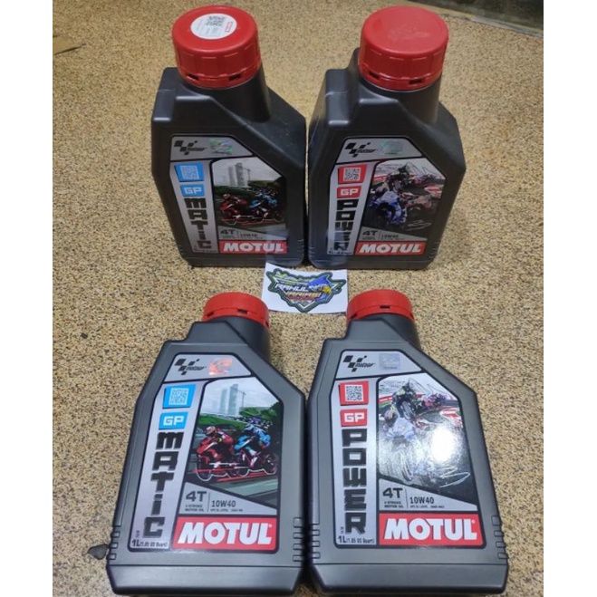 Jual Oli Motul Matic gp matic 4T 10W40 isi 1 liter | Shopee Indonesia