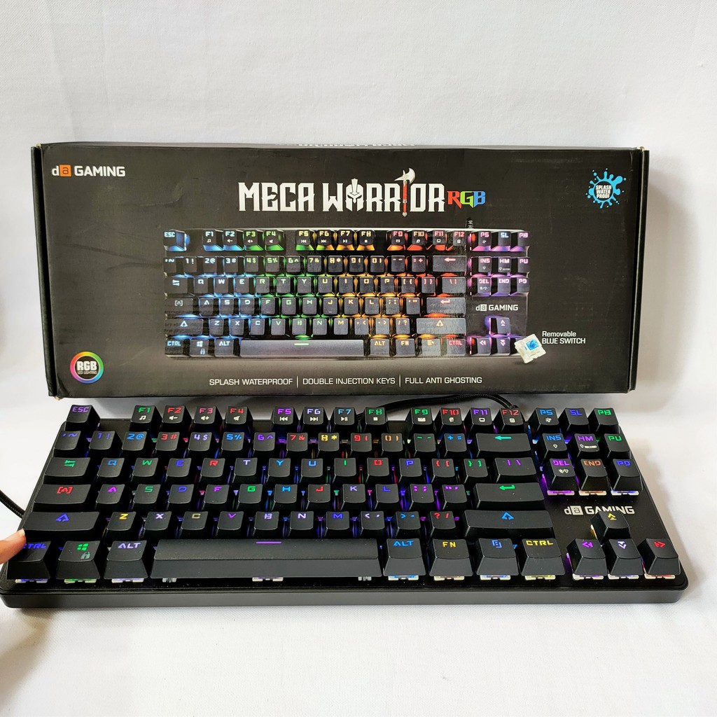 Jual Digital Alliance Gaming Keyboard Meca Warrior RGB Blue Switch ...