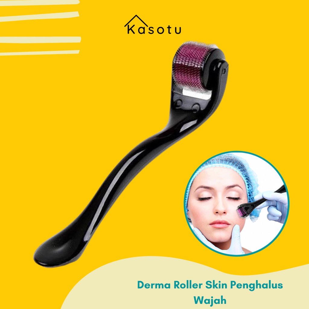 Jual Derma Roller 540 Needles Skin Face Scar Acne MicroNeedles 1.0mm ...