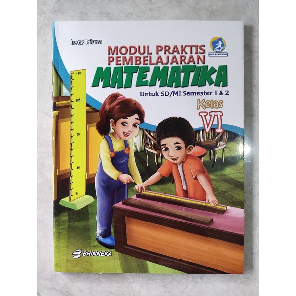 Jual Modul praktis pembelajaran matematika untuk SD/MI kelas 6 semester 1 dan 2 | Shopee Indonesia