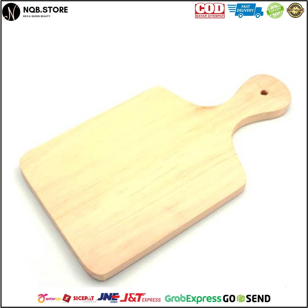 Jual NQB - Talenan kayu PERSEGI wooden cutting board halus dan elegan ...