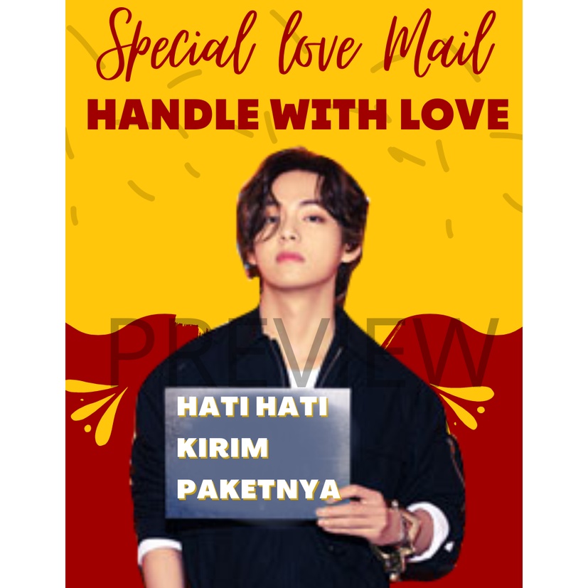 Jual STIKER FRAGILE PAKET KPOP BISA CUSTOM | Shopee Indonesia