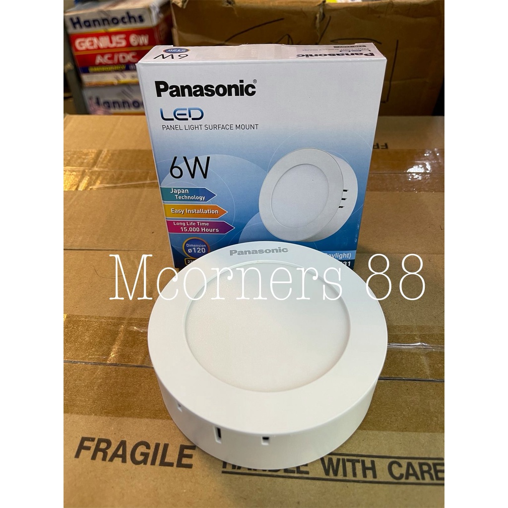 Jual Panasonic Neo Slim Downlight LED Outbow / Tempel 6 Watt Bulat ...