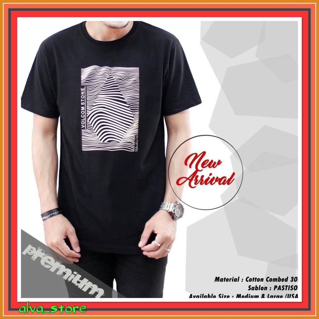 Jual 3second simple kaos distro pria best seller three second | Shopee ...