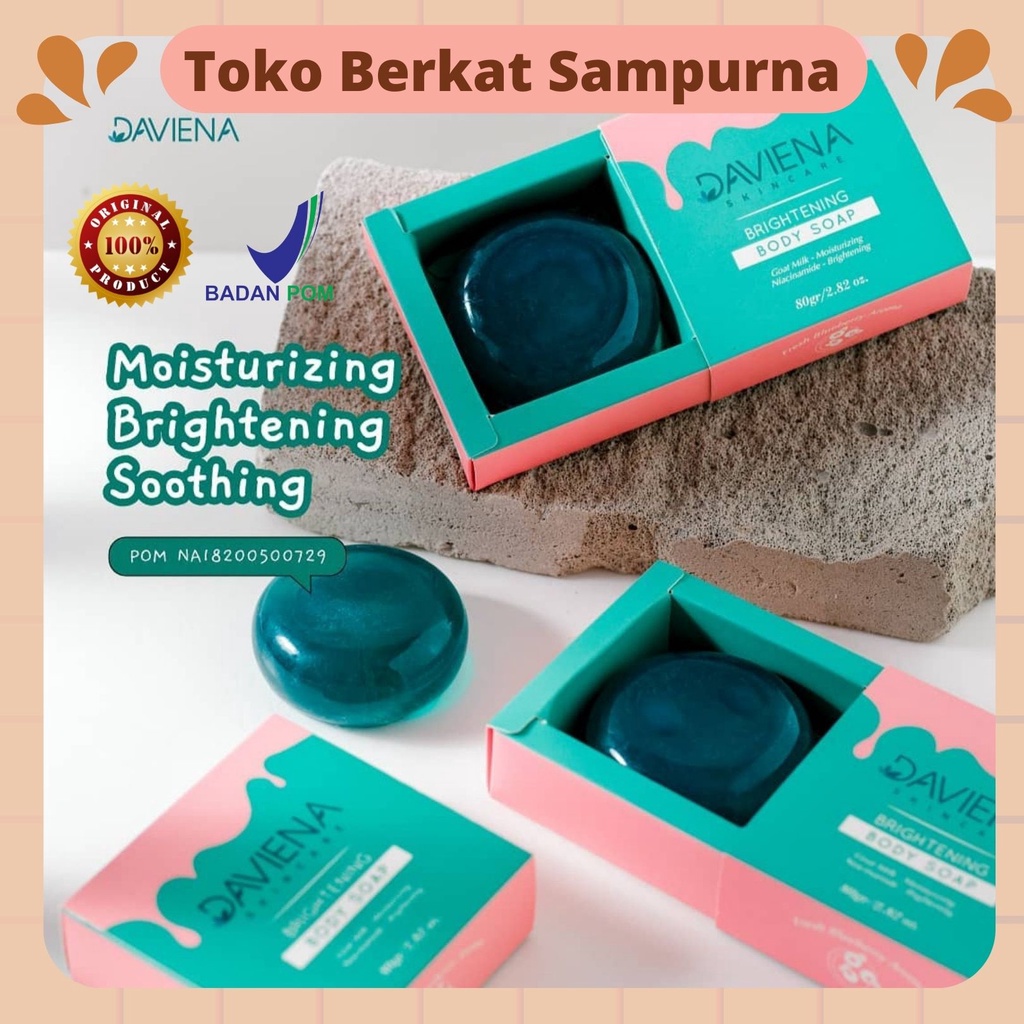 Jual BRIGHTENING BODY SOAP || DAVIENA SKINCARE || DAVIENA SOAP ...