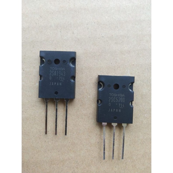Jual Transistor Toshiba SC 5200 SA 1943 Lot 714 Free Mika | Shopee ...