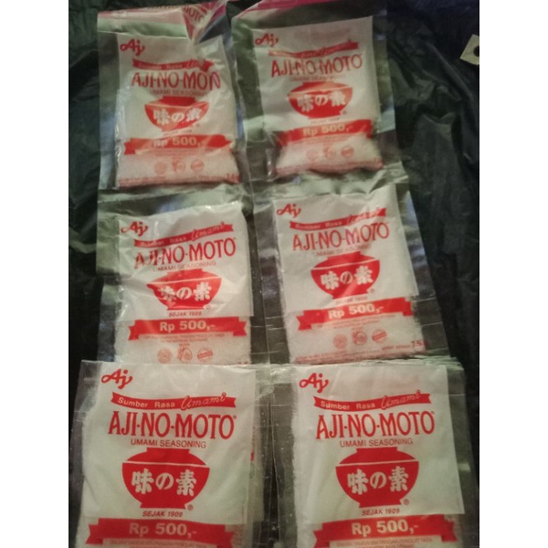 Jual Ajinomoto,vetsin kemasan renceng.1 renceng isi 12 sachet | Shopee ...
