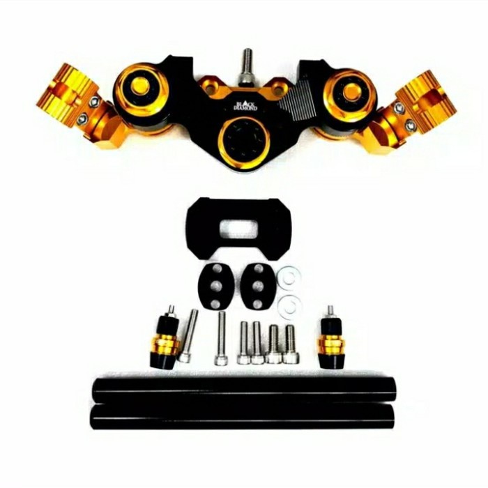 Jual Stang jepit Honda ADV 160 ADV 150 kusus mrek Black Diamond CNC ...