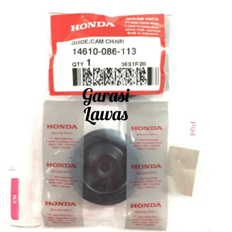 Jual 14610-086-113 Roll keteng guide cam chain rol karet rantai mesin roll rante keteng roll ...