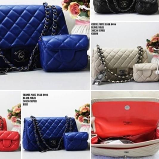 Jual promo ! tas wanita tas asli import tas CH maxi PREMIUM tas batam ...