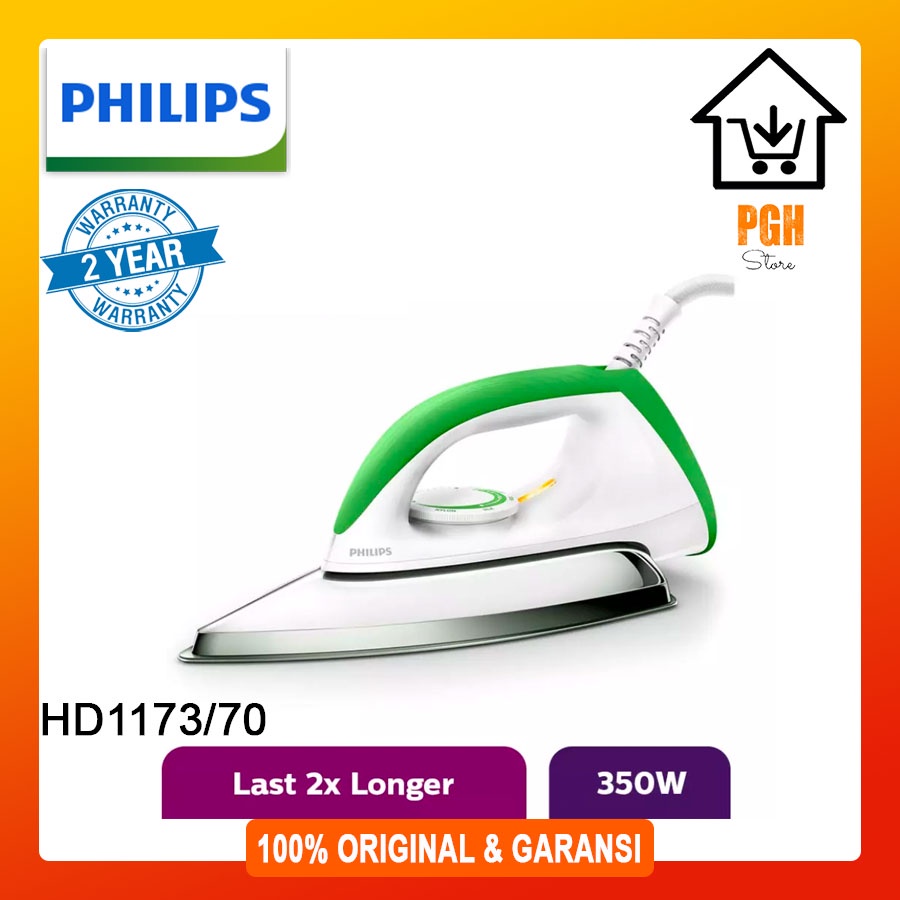 Jual (HARGA PROMO)Philips Setrika Ceramic HD 1173 HD1173 | Shopee Indonesia